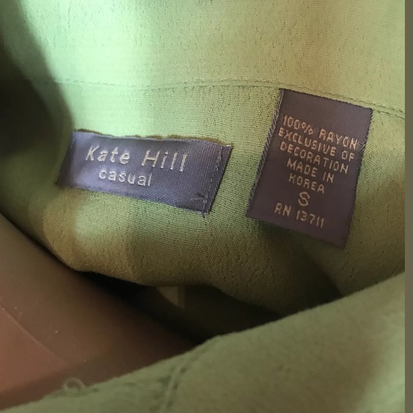 Kate Hill | Tops | Kate Hill 0 Rayvon Button Down Shirt S | Poshmark